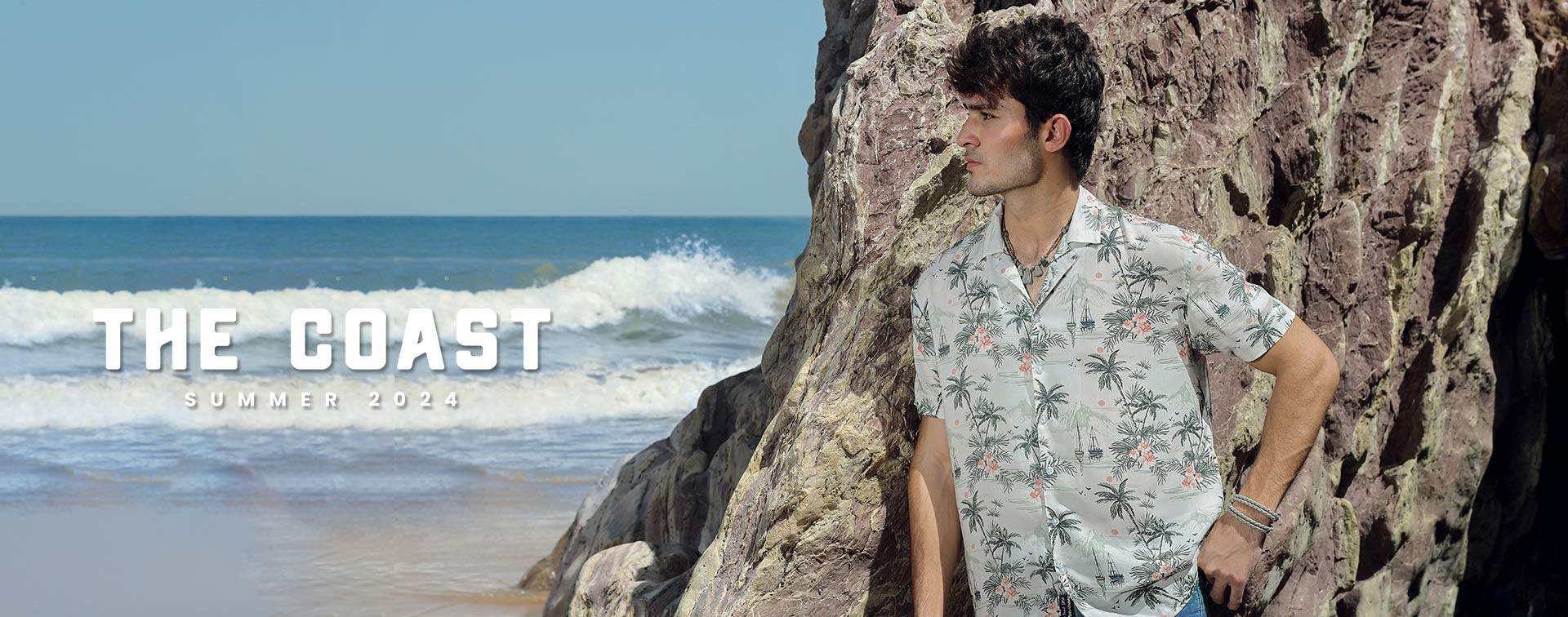 Beach shirts for men online | Checkout our stylish shirts for men – ONE