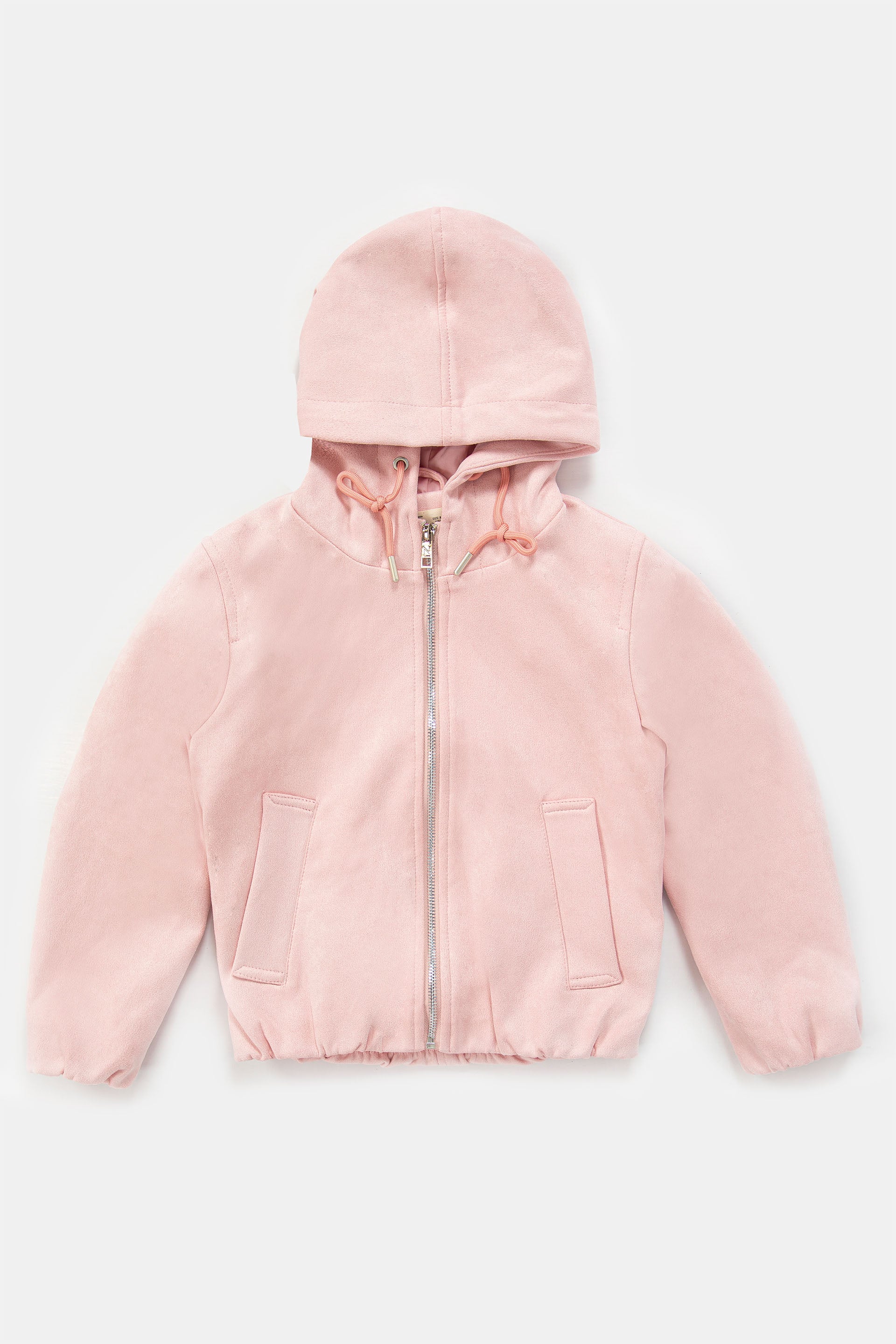 Suede Textured Jacket – ONE