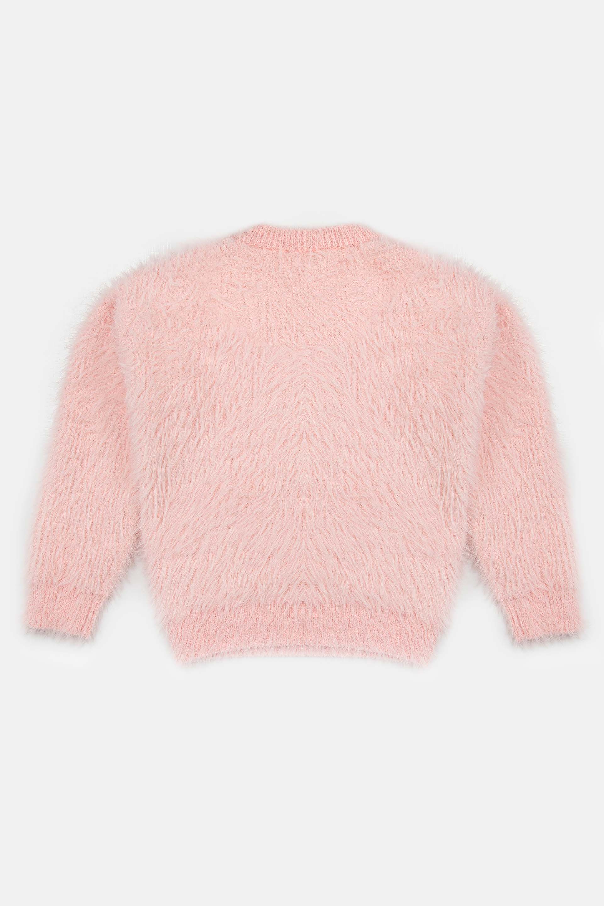 Faux Fur Sweater
